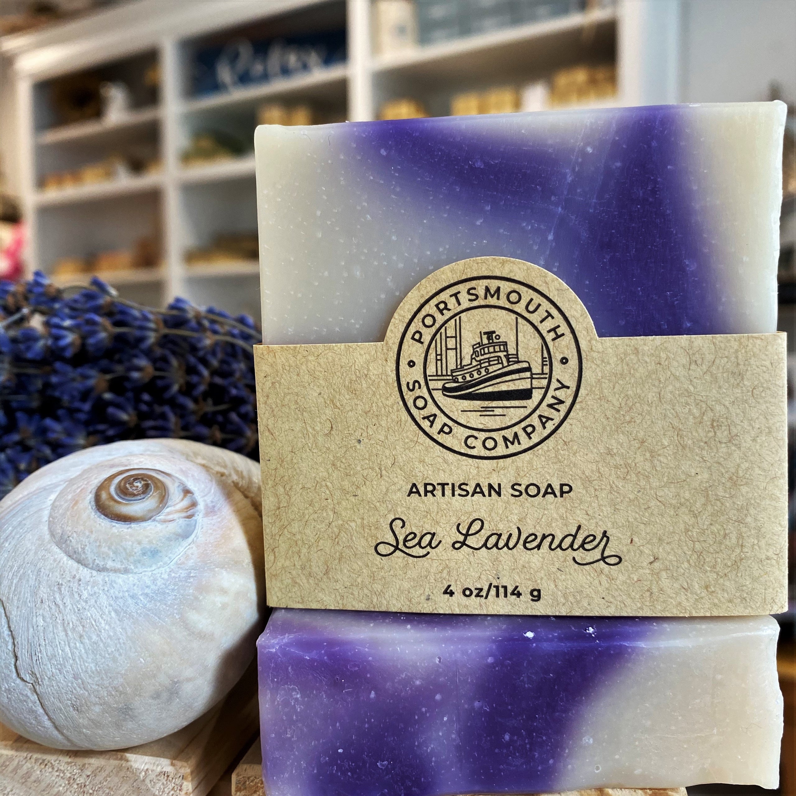 Sea Lavender All Natural Bar Soap Portsmouth Soap Company